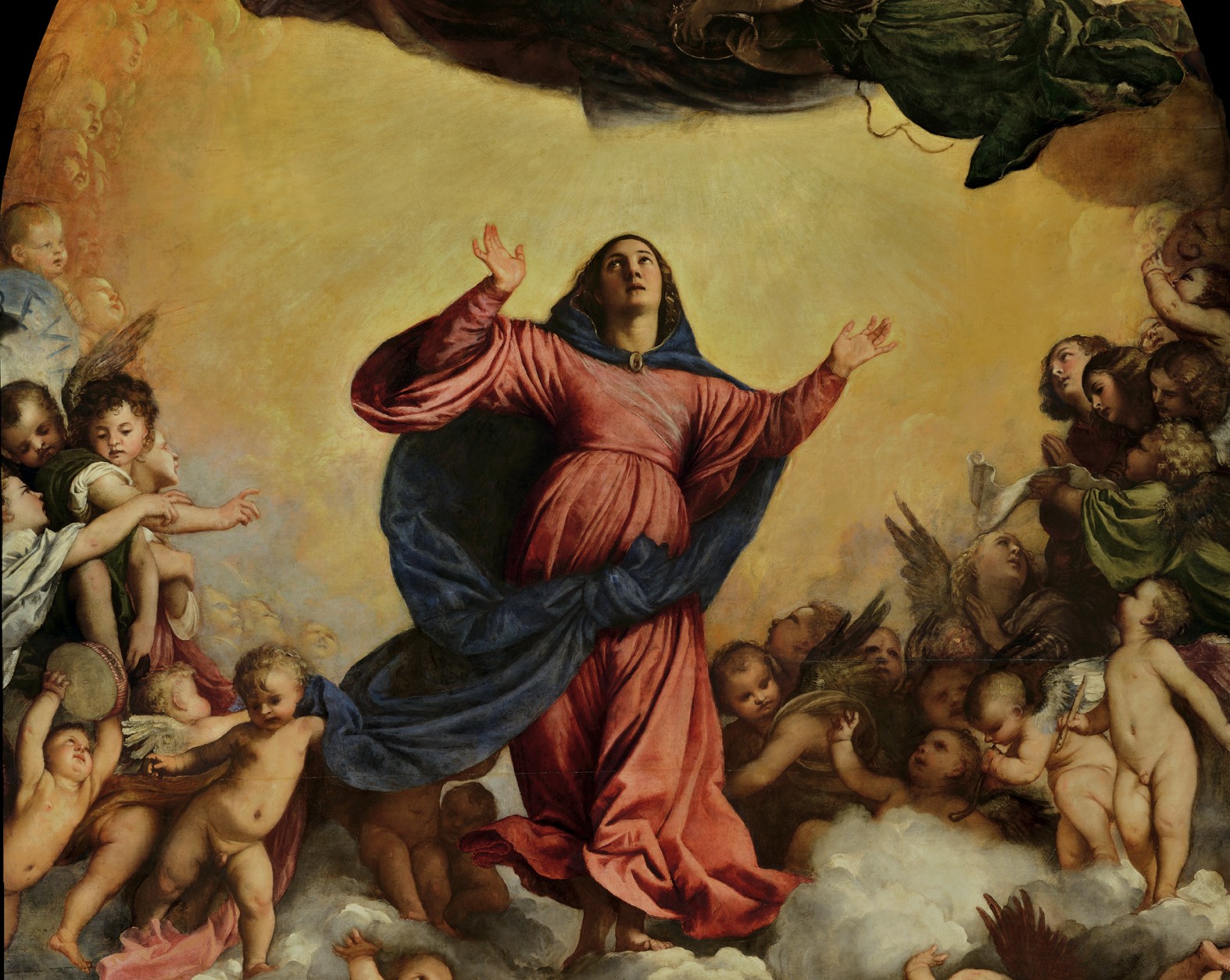 Assunta_dettaglio - Basilica dei Frari